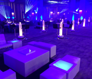 LED SIDE TABLES | LED Decor - Engineered Ambiance