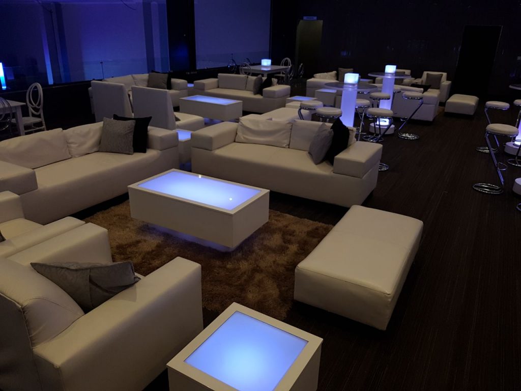 LED SIDE TABLES | LED Decor - Engineered Ambiance
